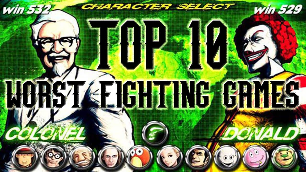 Top 10 Worst Fighting Games - YouTube
