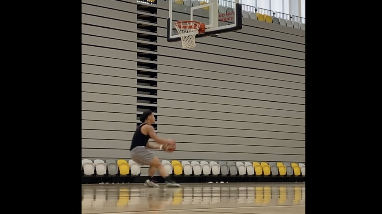 5'9 Dropstep Dunk Progress - YouTube