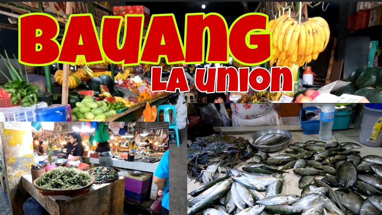 Bauang market adventure | Marami ding seafoods na makikita dito.. - YouTube
