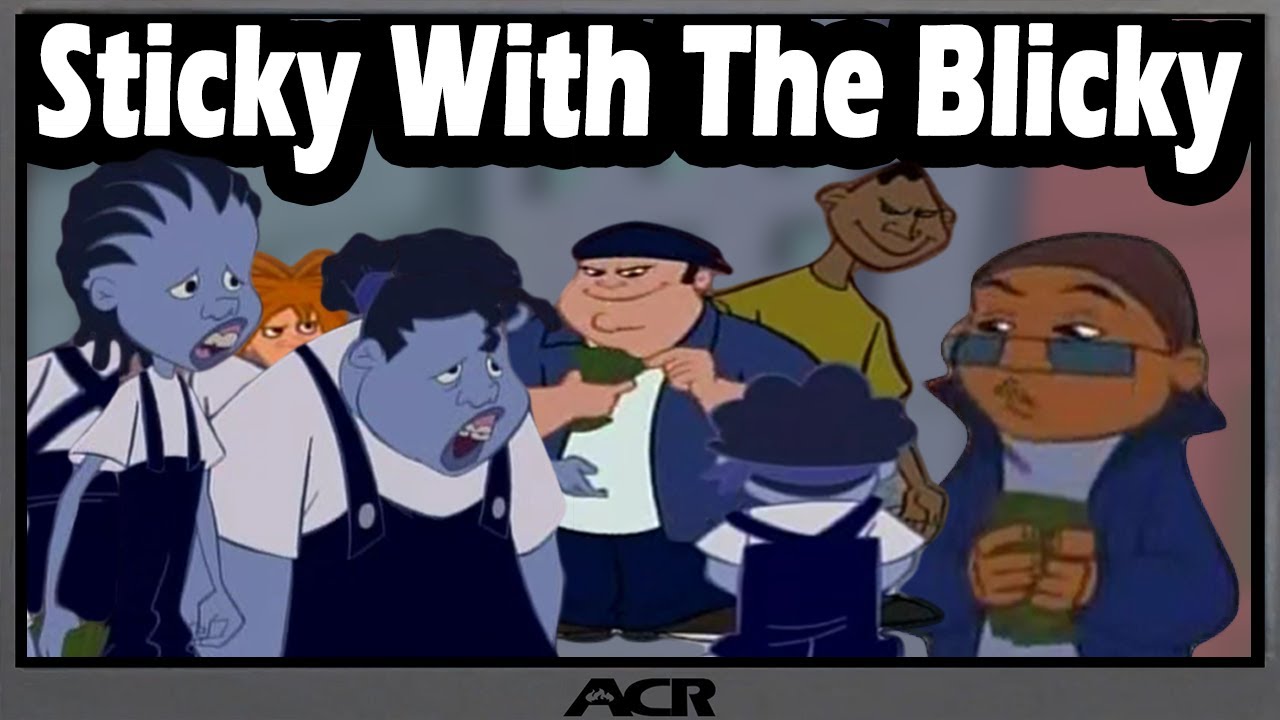 The Proud Family When Sticky Joined A Gang - YouTube