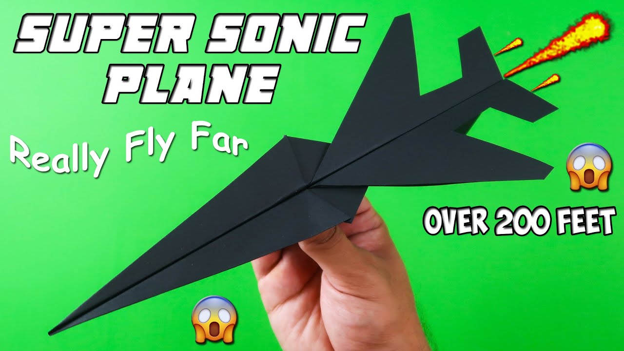 EASY Paper Plane that FLY FAR || BEST Paper Airplanes || PLANES ...