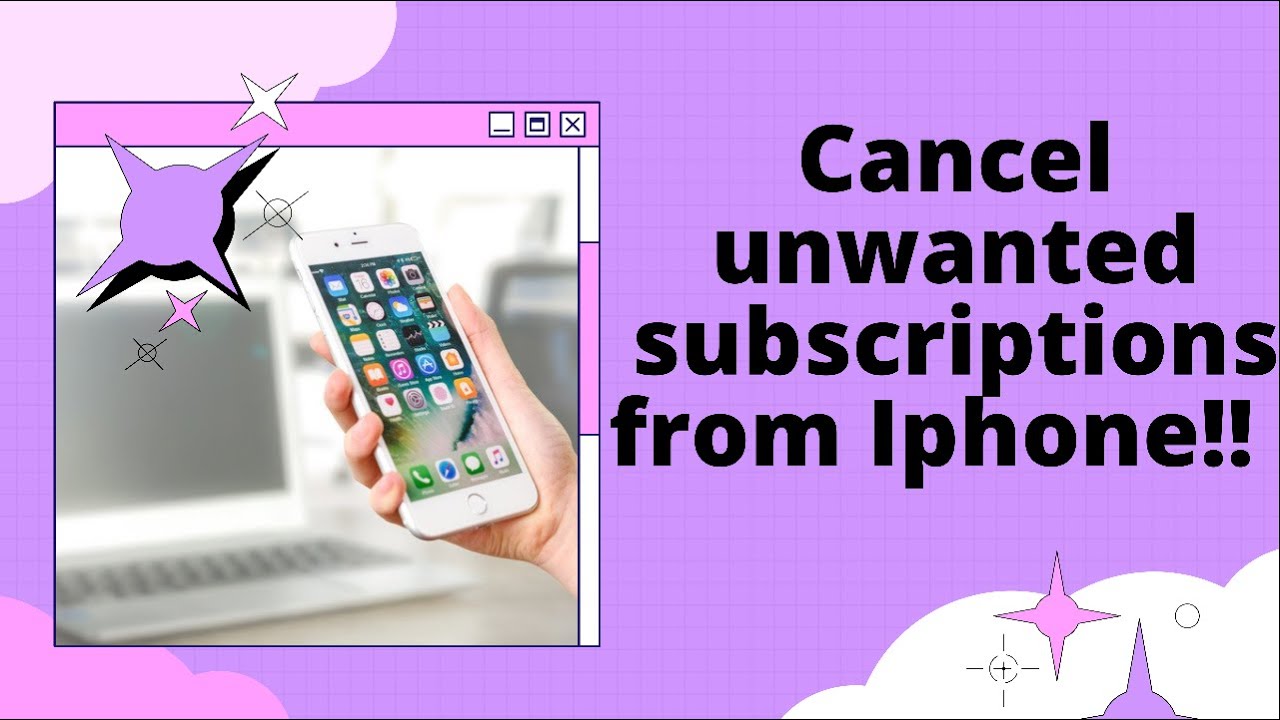 Remove subscriptions from iphone - YouTube