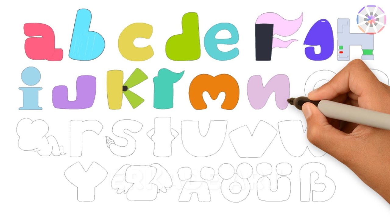 How To Draw Alphabet Lore - Faceless Lowercase German Alphabet Lore ...