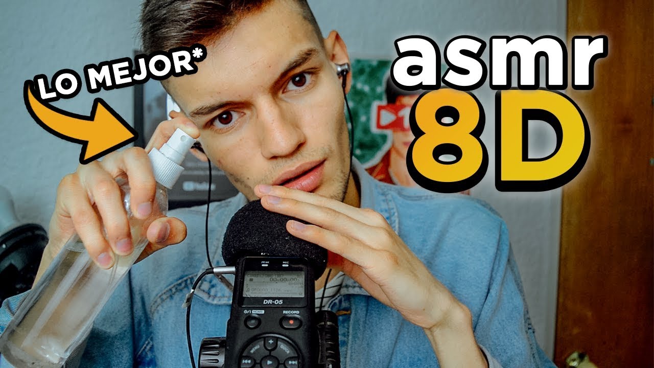 ASMR - Lo MEJOR DEL ASMR en 8D | ASMR Español - YouTube