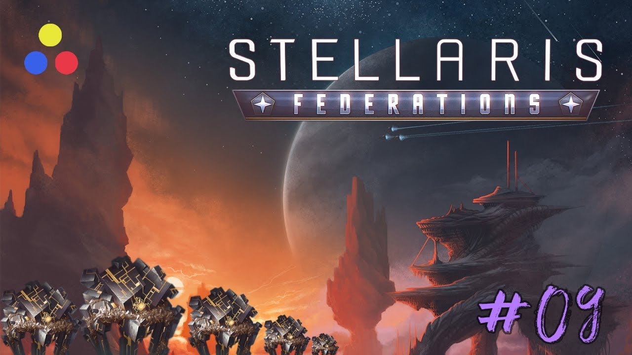 Stellaris: Federations | Lithoid - Hive Mind | Episode #9 [Secrets of ...