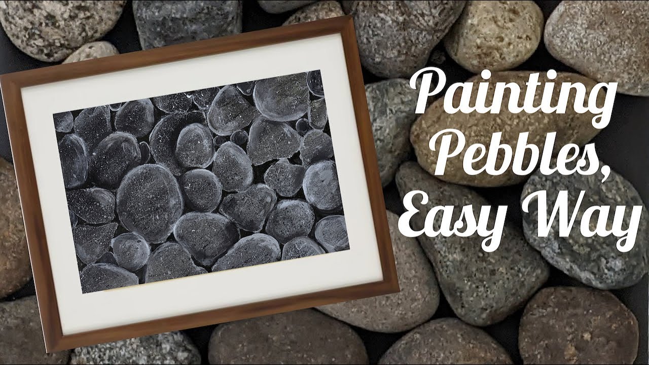 Step by Step Acrylic Painting |Pebbles |Acrylic Painting for Beginners ...