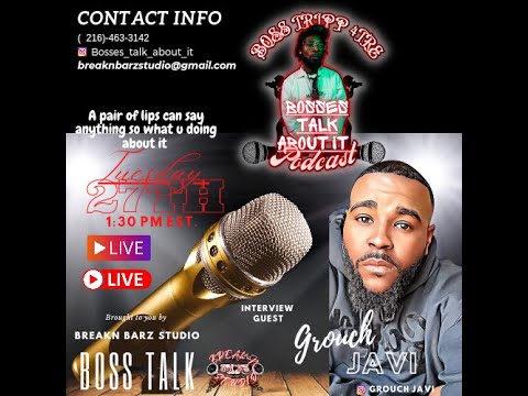 Boss Tripp 4tre - (episode #1 Bosses talk about it Podcast) with Grouch Javi - YouTube