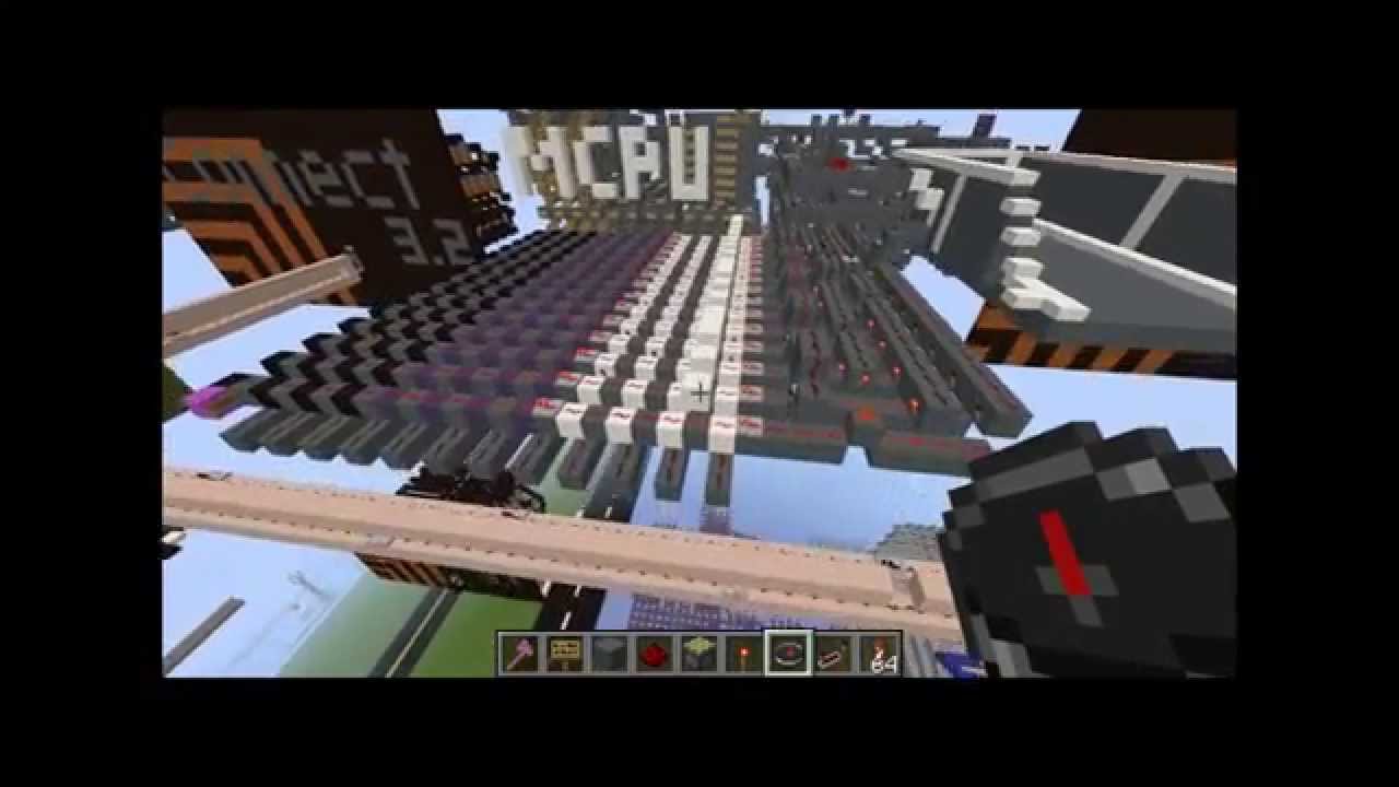 MCPU - A MineCraft Processor - YouTube
