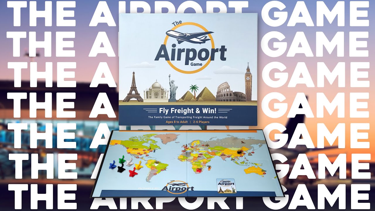 Valore Airport Board Game - YouTube