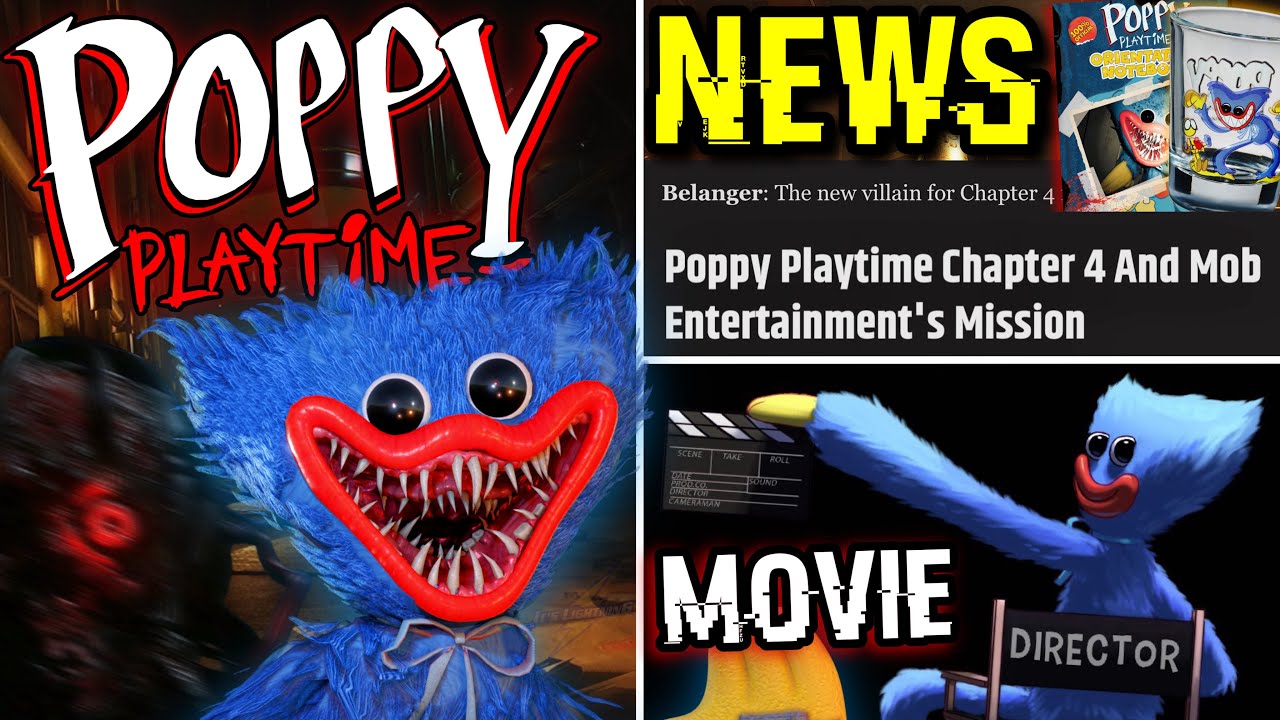 NEW Movie UPDATES, Chapter 4’s Monster Info, Merch & MORE! [Poppy ...