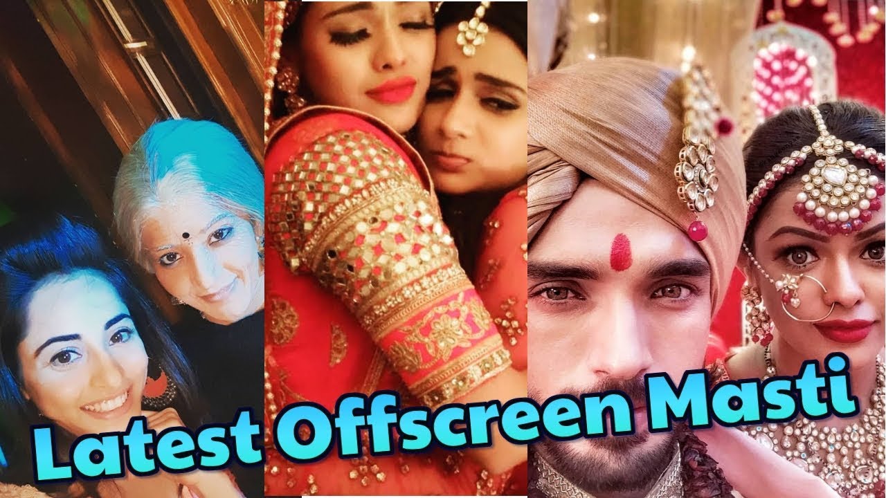 Nazar serial Actress Latest offscreen Masti || Star Plus show - YouTube