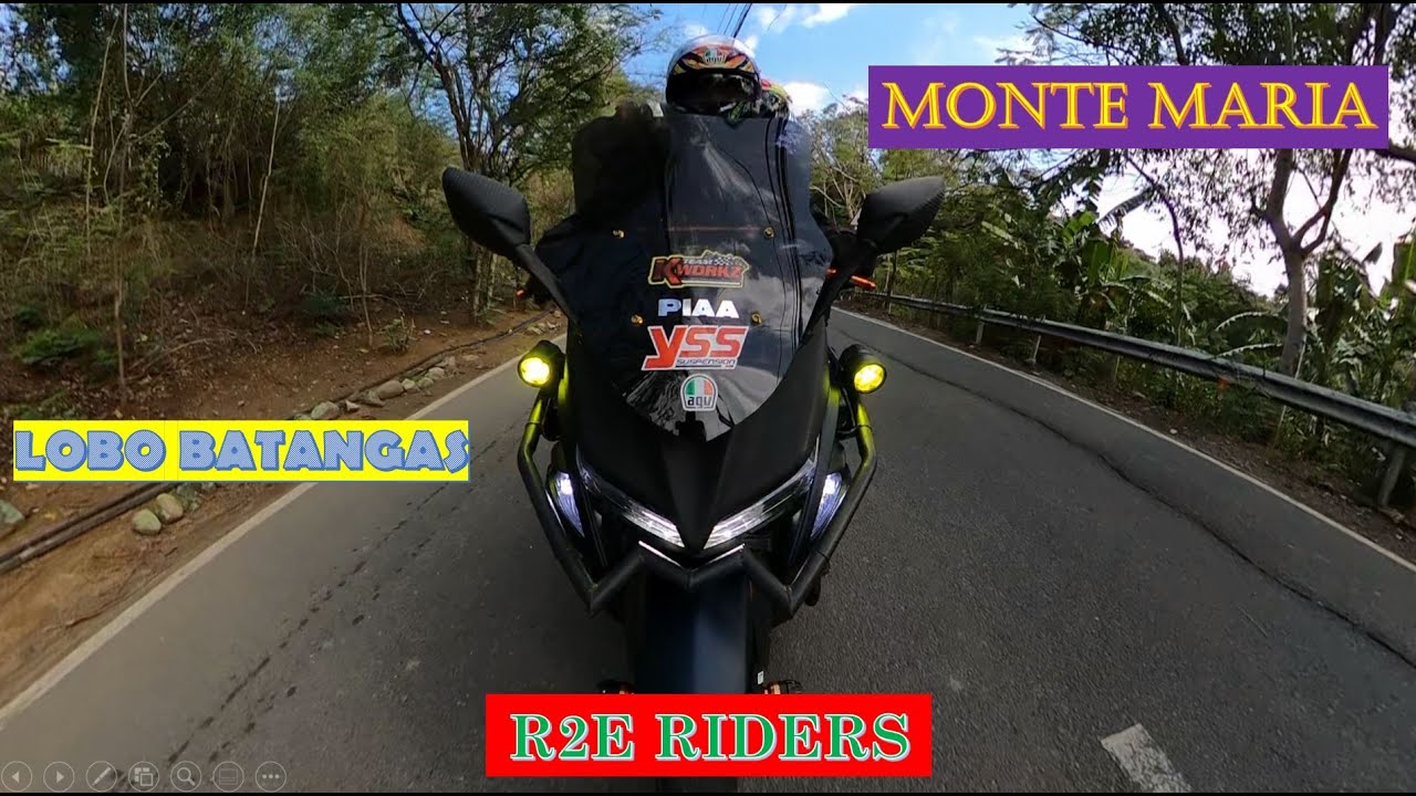 Lobo Batangas - Monte Maria Motor Bike Loop - YouTube