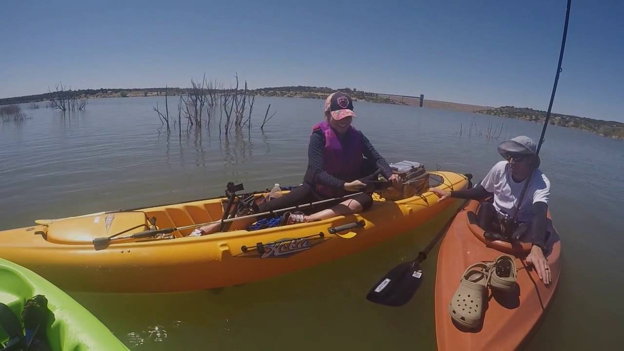 Bass fishing in Santa Rosa NM - YouTube