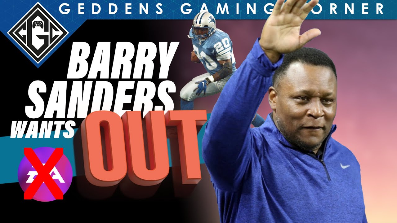Madden 25 Info | Barry Sanders Wants Out of EA Sports - YouTube
