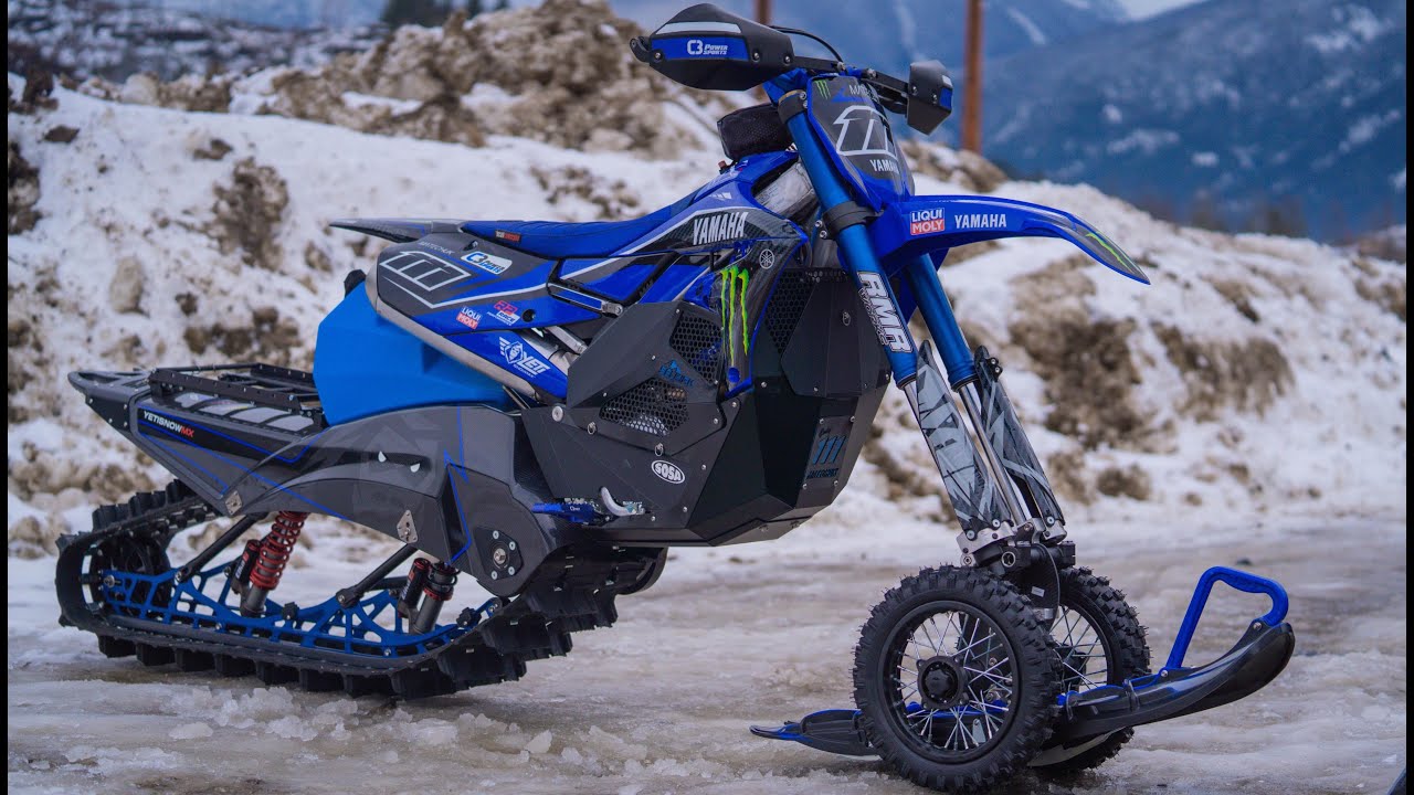 Snowbike SETUP How to! - YouTube