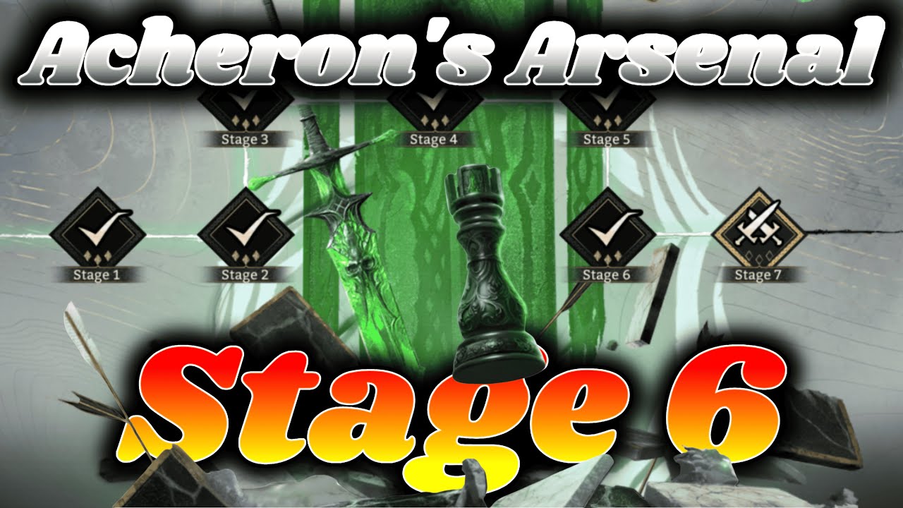 Acheron's Aresenal | Battle of Elyndris Stage 6 Guide | Full Run, Team ...
