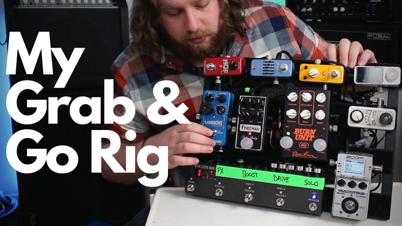 Pedalboard & Rig Rundown - A Walkthrough of my Live Gear - YouTube