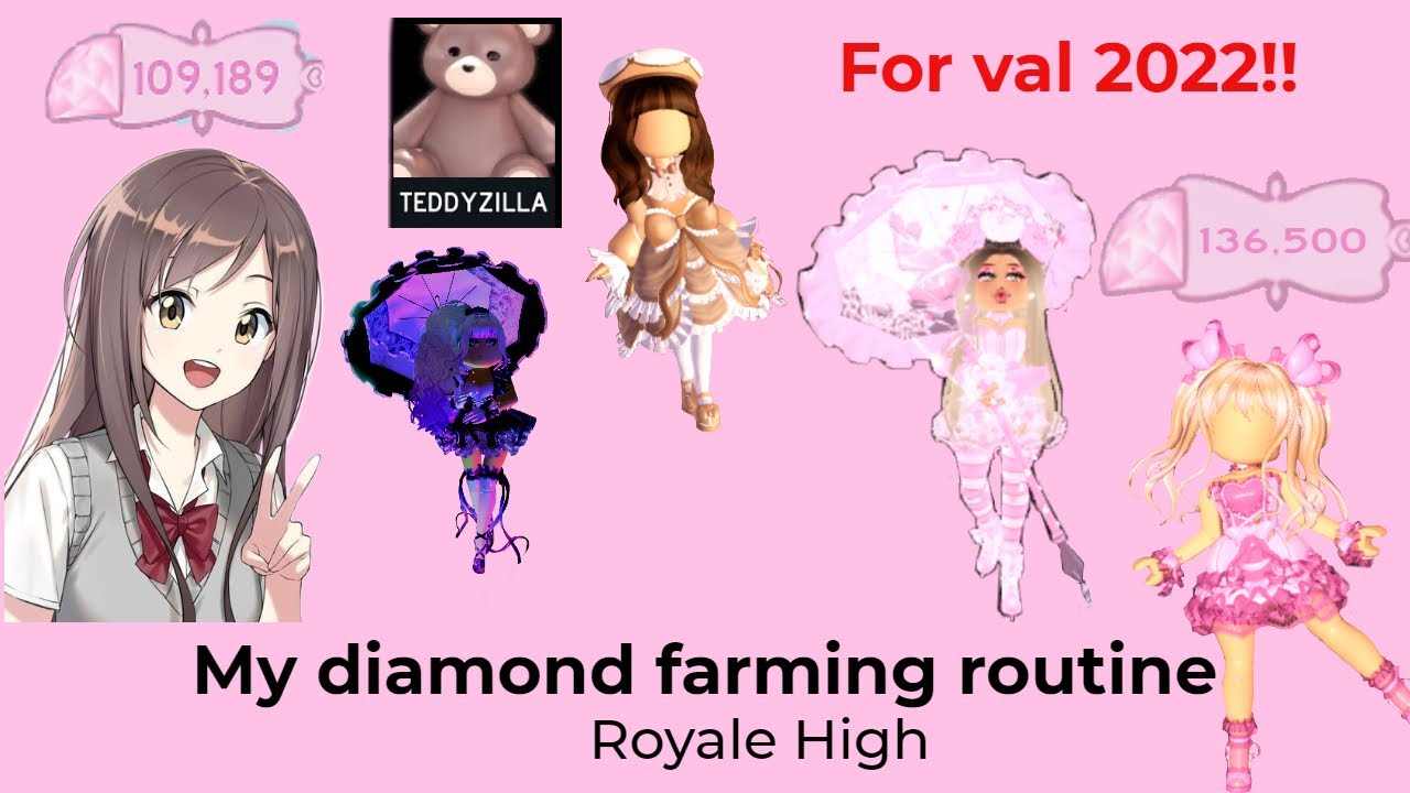 My Farming Routine In Royale High **For Val 2022** - YouTube