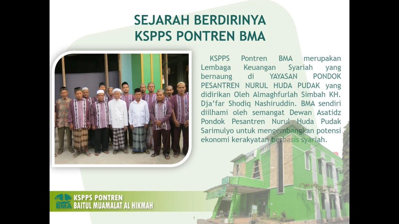 PROFIL KSPPS PONTREN BMA | BMA TV - YouTube