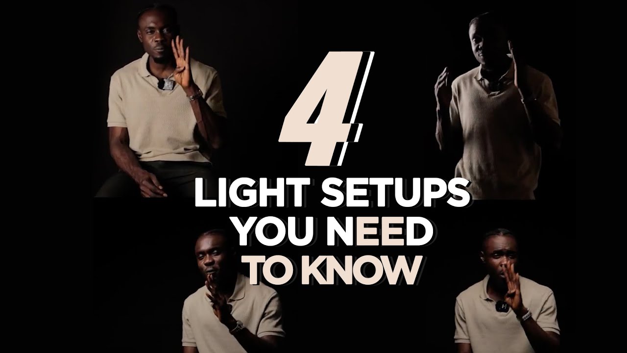 4 WAYS to use 1 LIGHT | The Foundation of Lighting - YouTube
