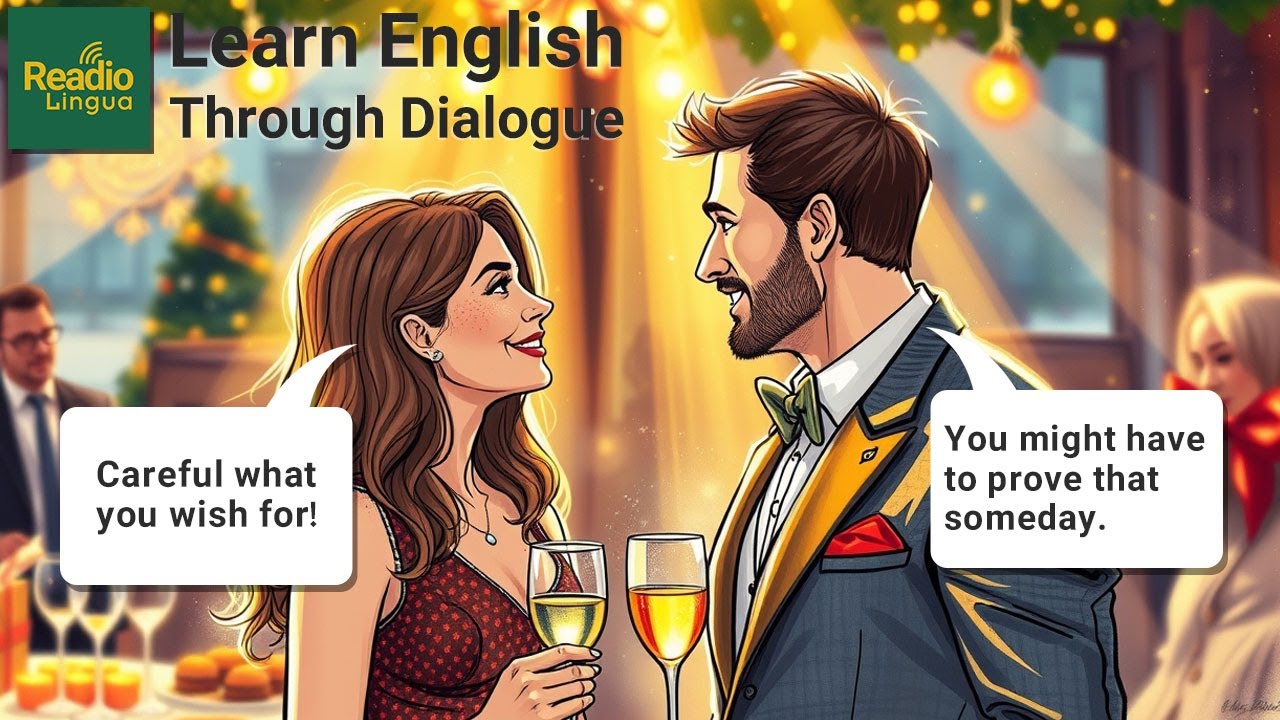 Learn English Through Conversation: Meeting Plan at Christmas Party 🎄🎅 ...