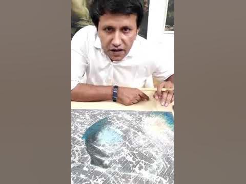 Thread art trick part-2 - YouTube