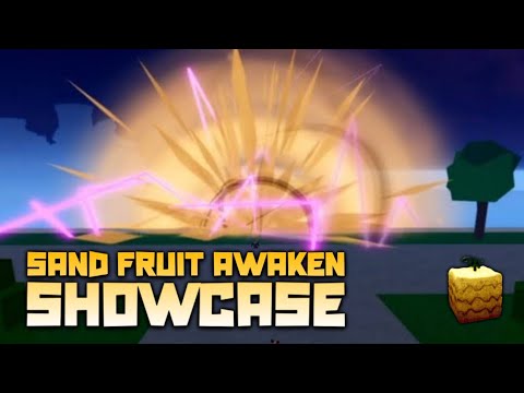 Buah Yang Rada Rada, Showcase Sand Awakening || ROBLOX : Blox Fruit ...