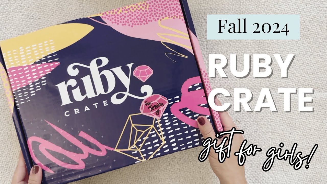 Ruby Crate Fall 2024 Unboxing | Subscription Box for Girls! - YouTube