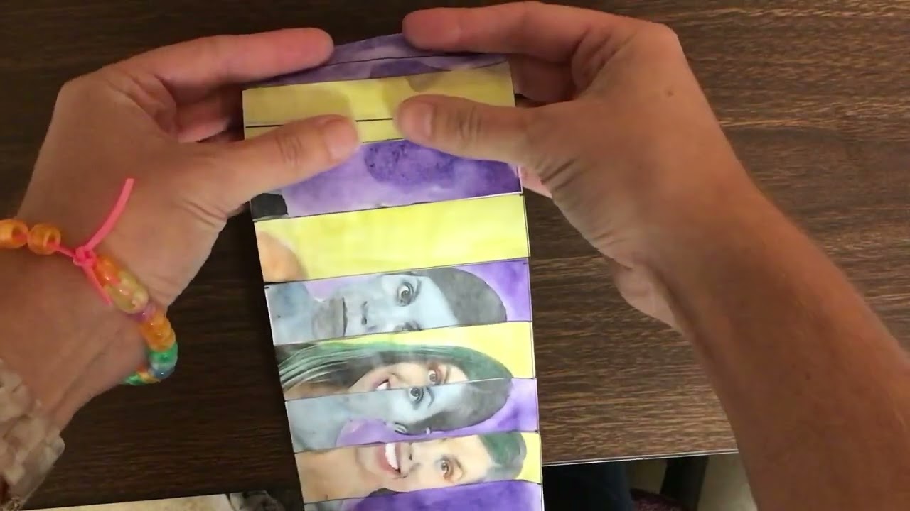 How to fold your agamograph - YouTube