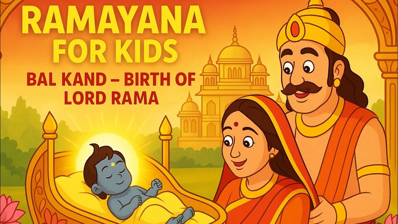 "Ramayana for Kids: Birth of Lord Rama | Bal Kand Chapter 1 (English) # ...