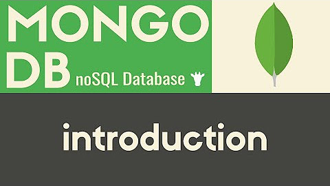 MongoDB - noSQL Database | Tutorial - YouTube