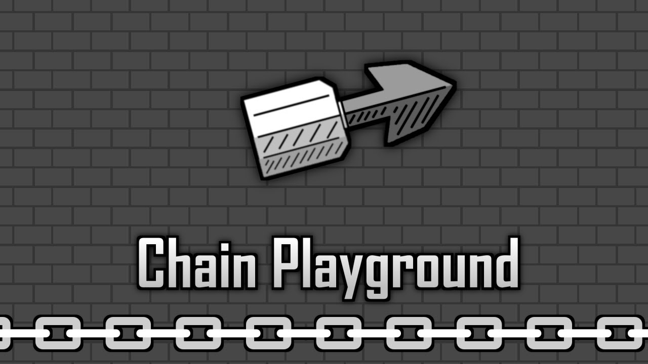 Chain Playground - A platformer where you build your own levels and ...
