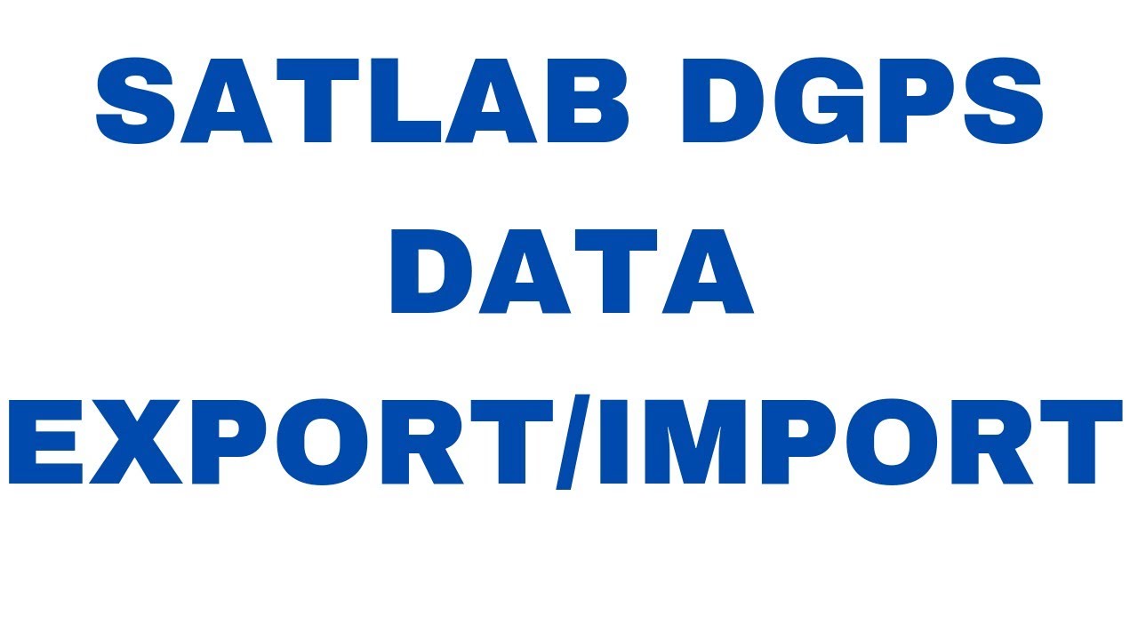 csv file import in satlab dgps I Dxf Dwg file import in Satlab dgps I ...
