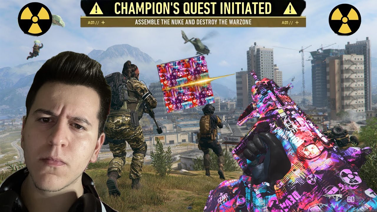 Noul *Reward* la ☢️NUKE☢️ pe Urzikstan in Warzone 3 (Nuking Hazard Camo ...