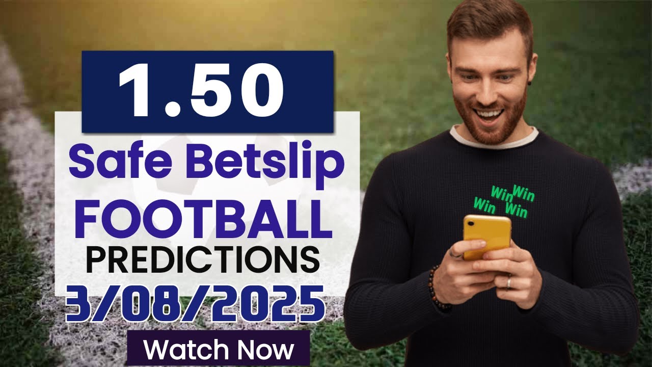 FOOTBALL PREDICTIONS TODAY 03-08-2025 | Soccer Predictions Today # ...
