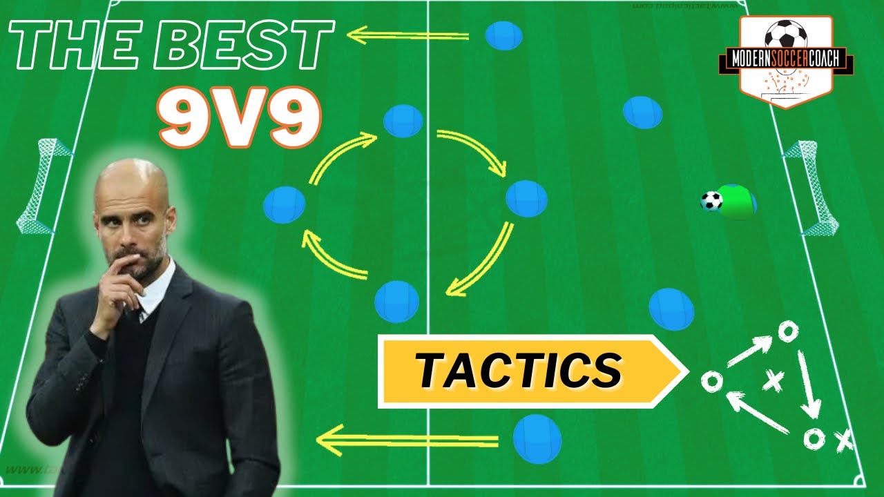 BEST Tactical Shapes for 9v9 Youth Games - YouTube