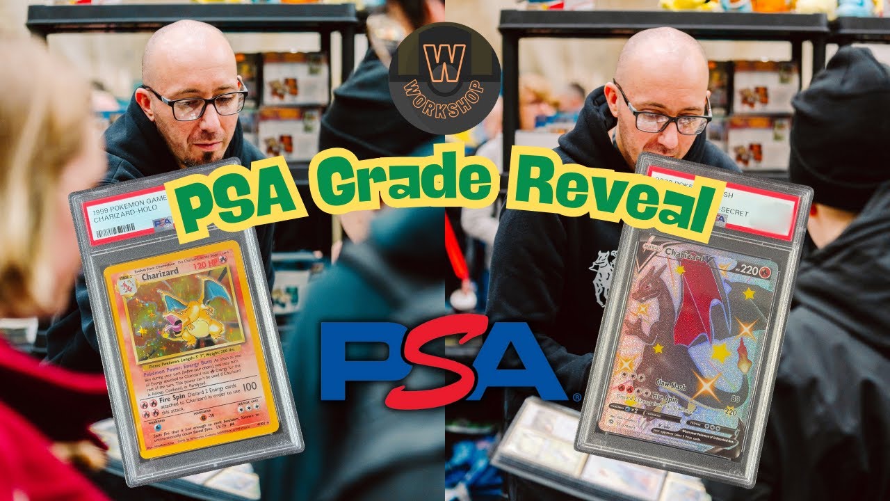 Pokémon PSA Grade Reveal | What Did My Charizard Get? - YouTube