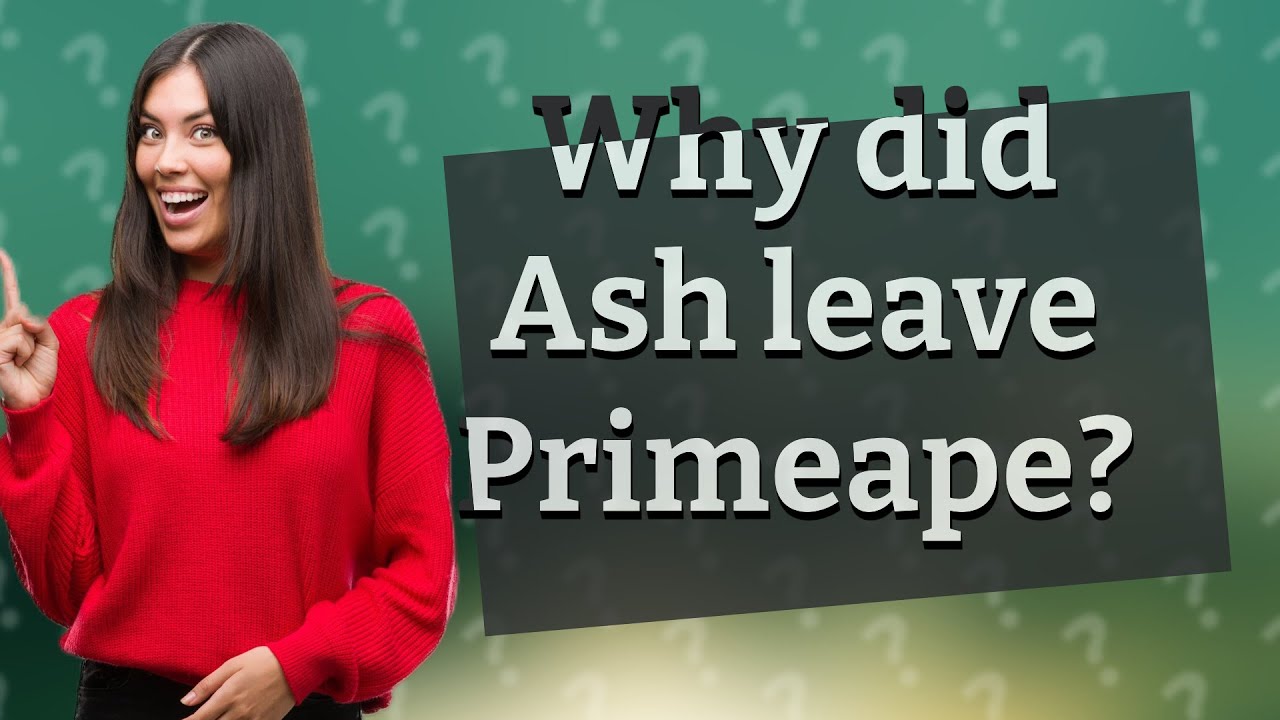 Why did Ash leave Primeape? - YouTube