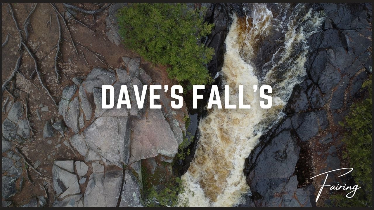 Dave's Falls County Park, Marinette County - YouTube