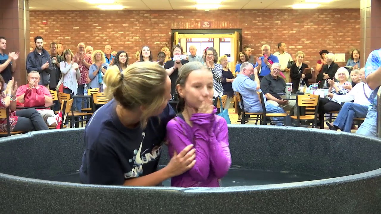 Community Baptism 10-8-17 - YouTube