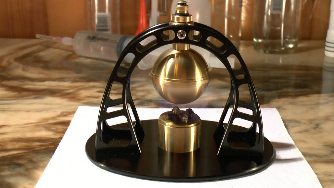 Hero Steam Turbine - YouTube