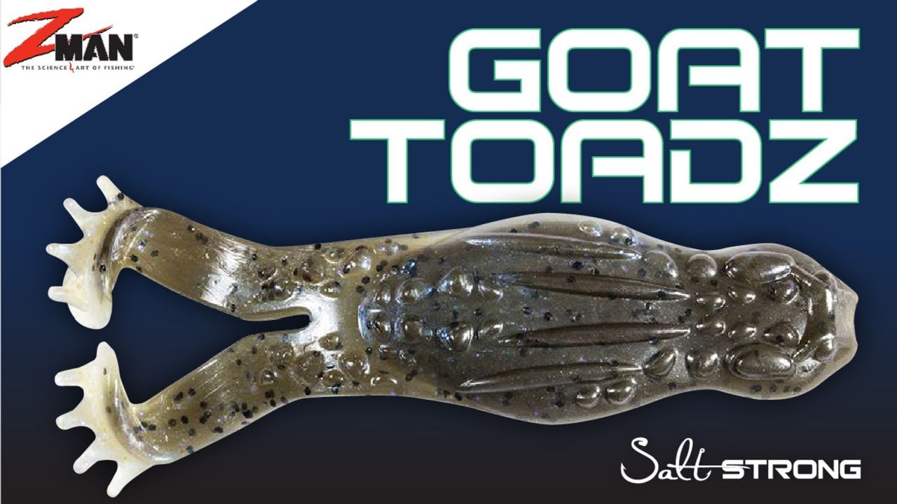 Do Frog Lures Catch Inshore Fish? [Z-Man Goat ToadZ Review] - YouTube