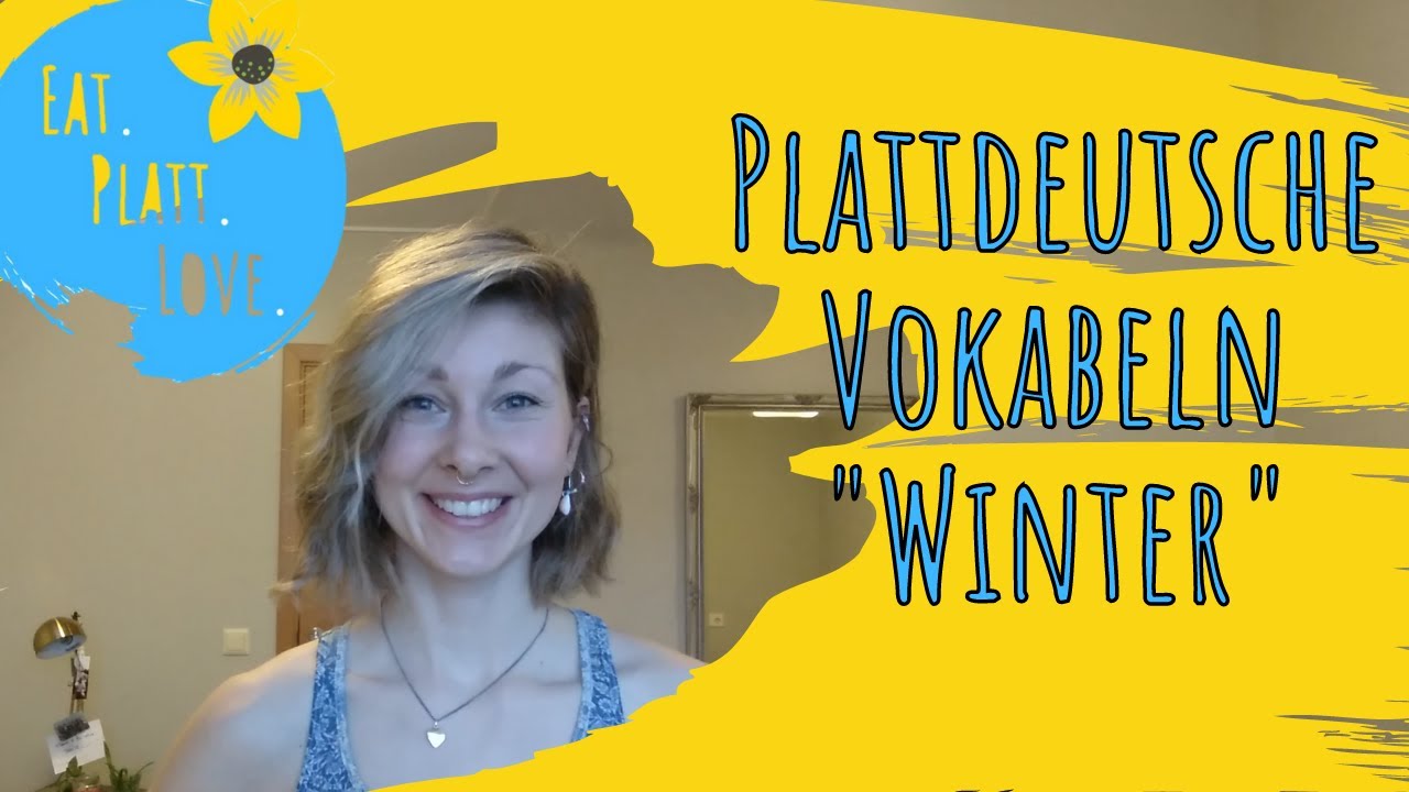 Plattdeutsch lernen für Anfänger I Plattdeutsche Vokabeln rund um den ...