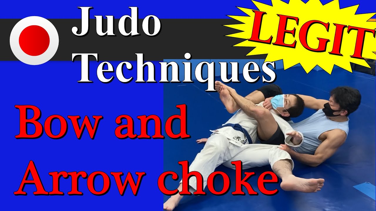 Bow and Arrow choke（Japanese Judo Newaza） - YouTube