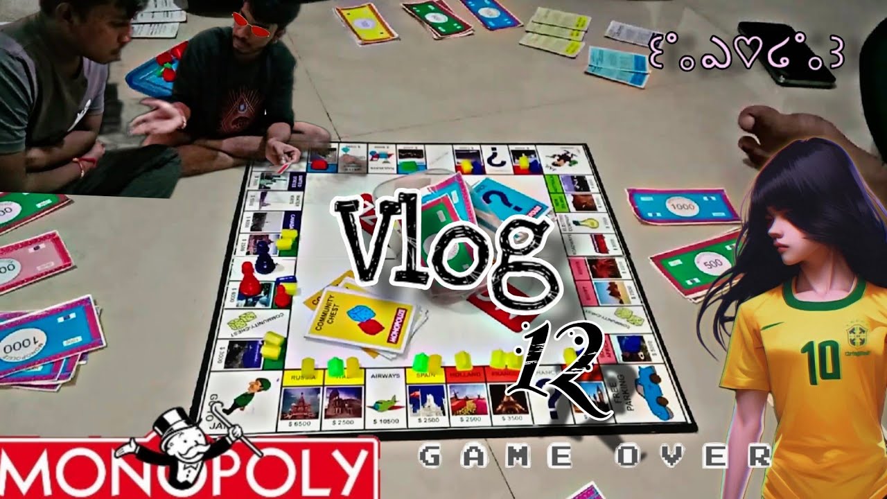 A Game Of Monopoly + Gym Natr Che Majje 🙆 | Vlog 12 | - YouTube