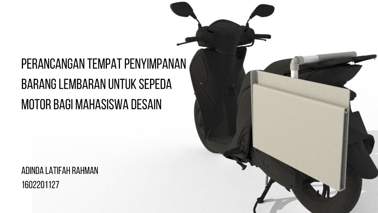 Perancangan Tempat Penyimpanan Barang Lembaran Untuk Sepeda Motor Bagi ...