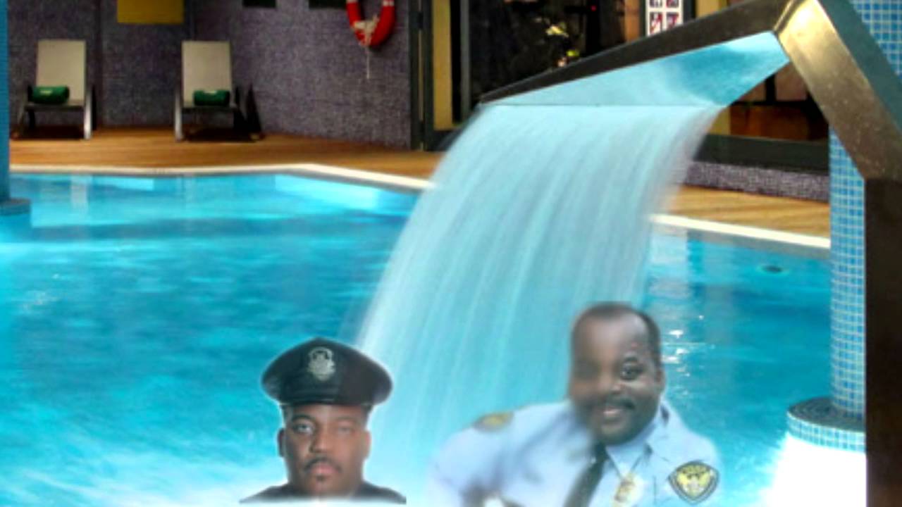 Officer Ed Powell and 'Captain' Johnson Call the Spa - YouTube