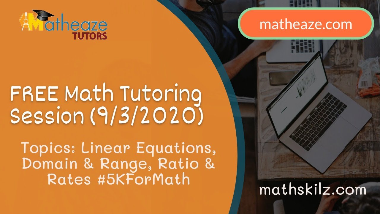 FREE Math Tutorials for 09.03.2020 - YouTube