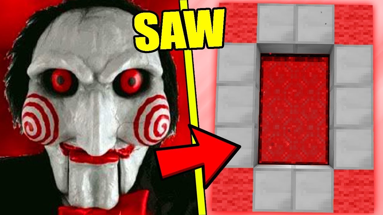 HOW TO MAKE A PORTAL TO THE SCARY JIGSAW DIMENSION - MINECRAFT SAW ...