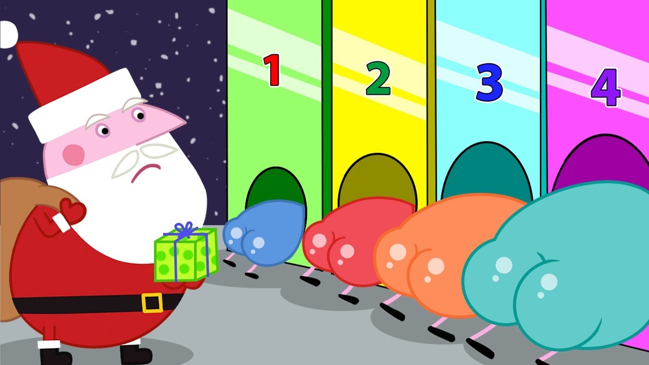Santa Claus Choose The Right Peppa Family?! | Peppa Pig Funny Animation ...